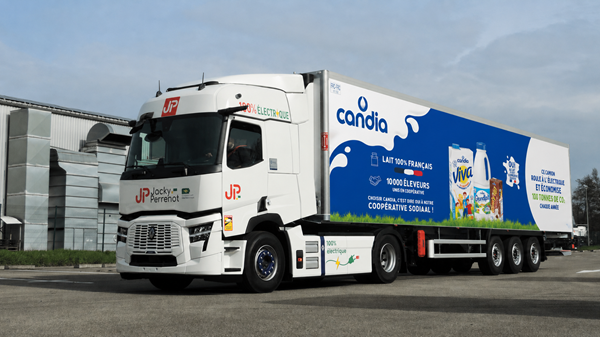 Jacky Perrenot et Candia décarbonent les transports - Stratégies Logistique
